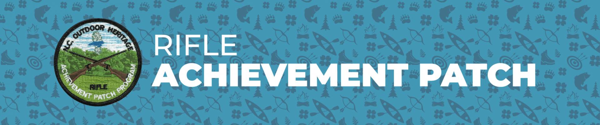 Rifle Achievement Patch | N.C. Outdoor Heritage Advisory Council